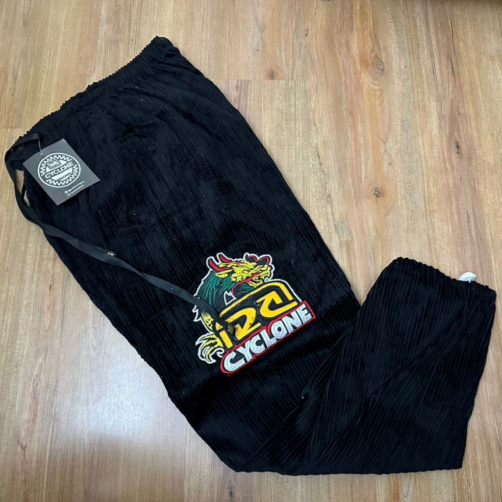 Calça Da Cyclone De Veludo Black Mandrake | Shopee Brasil