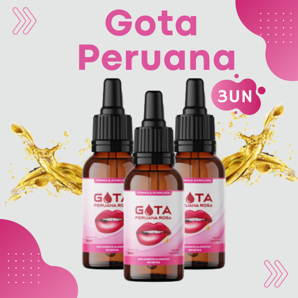 3 Gota Peruana Original 30ML | Shopee Brasil