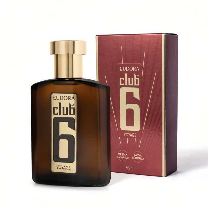 Club 6 Voyage Colônia 95ml Eudora | Shopee Brasil