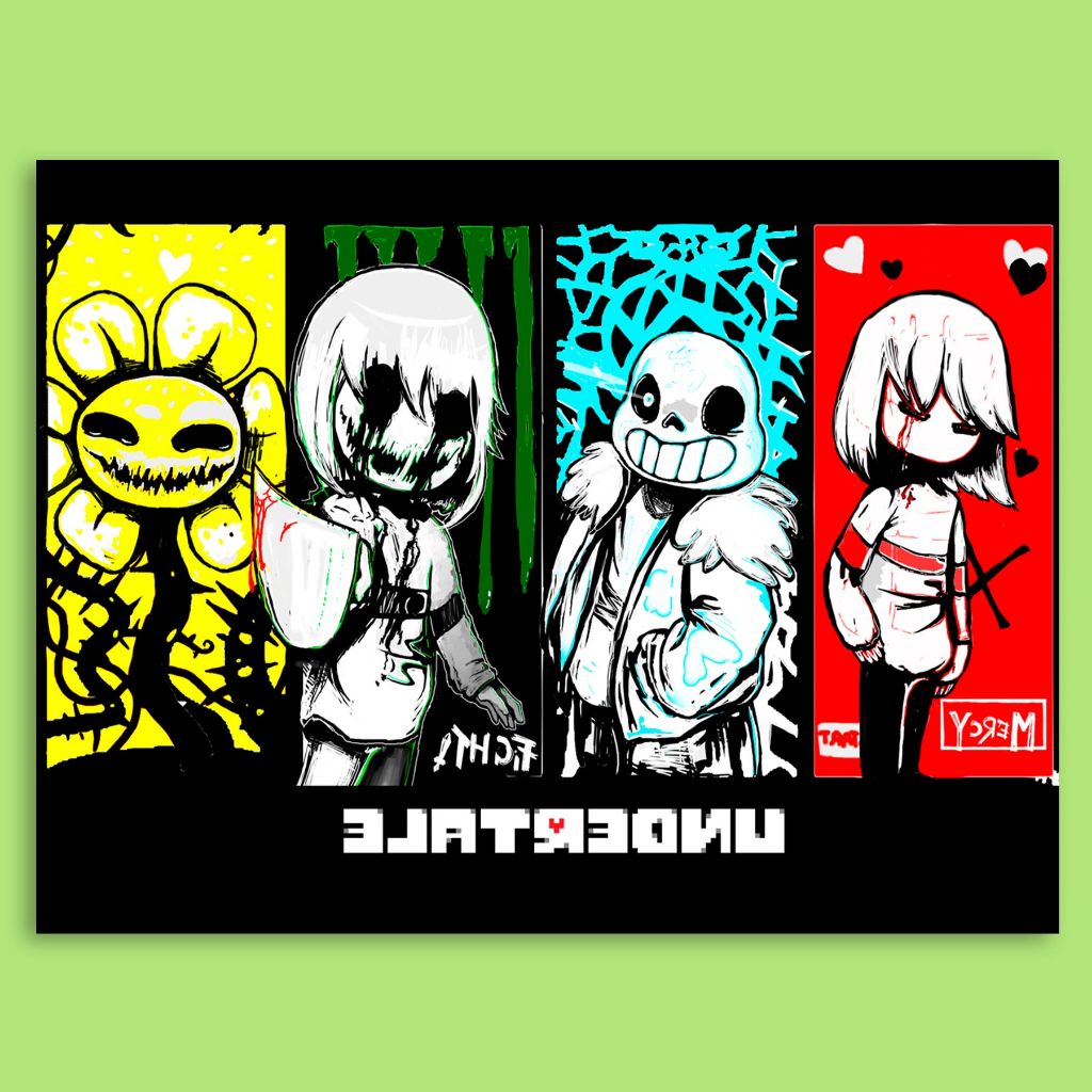Mouse Pad Retangular Undertale | Shopee Brasil