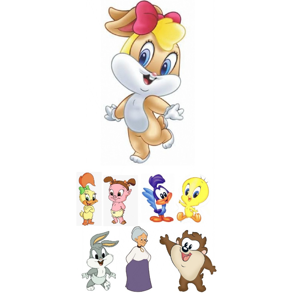 kit display looney tunes baby 8 peças | Shopee Brasil