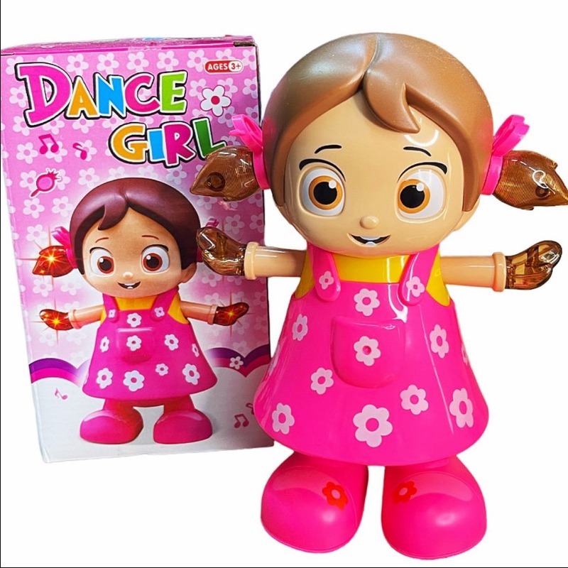Boneca Dance Girl Que Anda Acende Luz E Toca Música A Pilha Jimmy ...