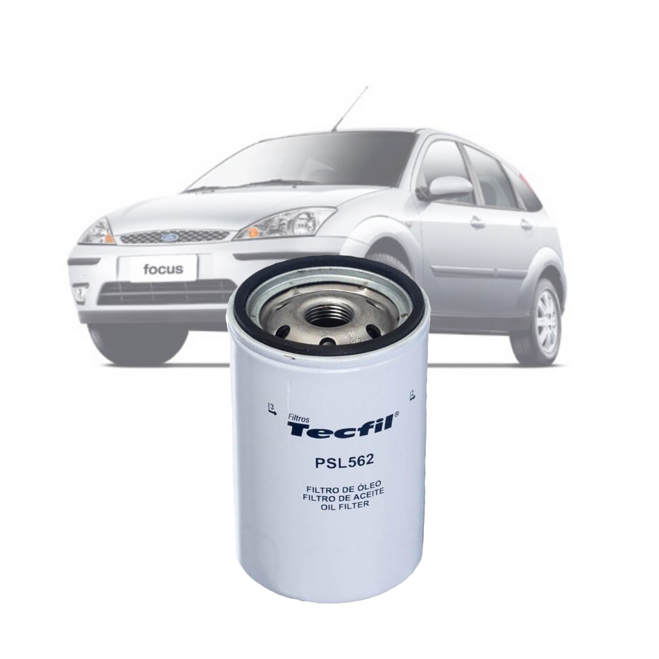 Filtro Oleo Tecfil PSL562 Original Ford Focus 1.8 16v 2002 | Shopee Brasil