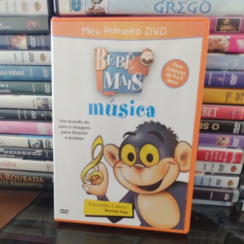 DVD Bebê Mais - MÚSICA. ORIGINAL e novo. | Shopee Brasil
