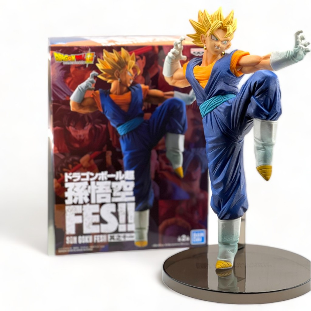 Action Figure Vegetto Dragon Ball Super Bandai Banpresto FES!! vol.11 | Shopee Brasil