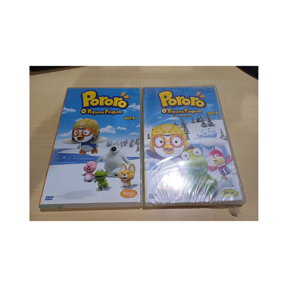 Dvd Pororó - O Pequeno Pinguim | Shopee Brasil