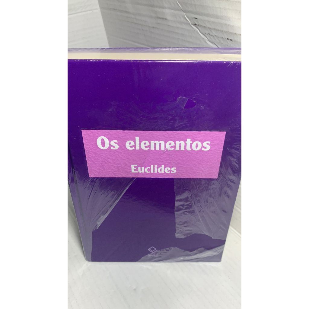 LIVRO - Os Elementos - Capa Dura - Editora Unesp - Euclides | Shopee Brasil