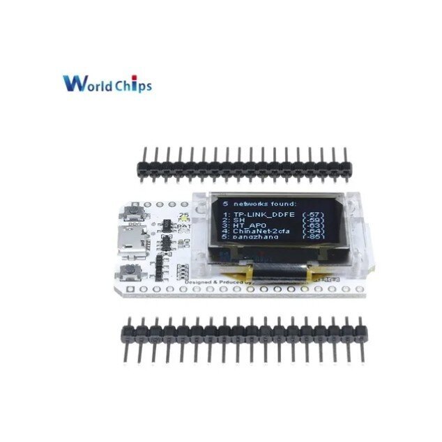Esp32 0.96 Polegada Azul Oled Display Digital Bluetooth Kit | Shopee Brasil