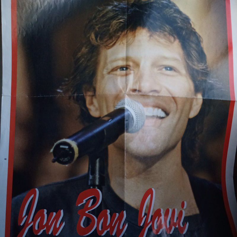 Poster Jon Bon Jovi (somente o poster) | Shopee Brasil