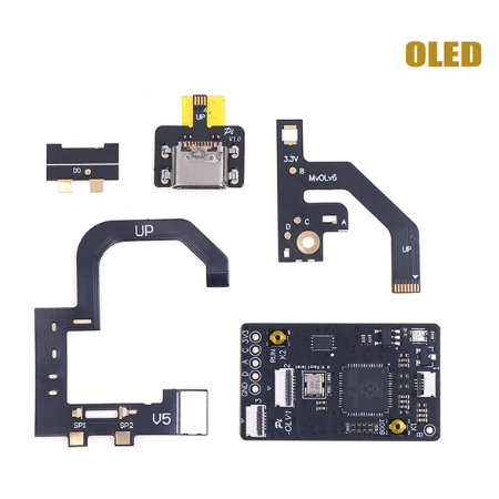 Kit Rp2040 Zero Switch Dat0 Flex V3 Oled | Shopee Brasil