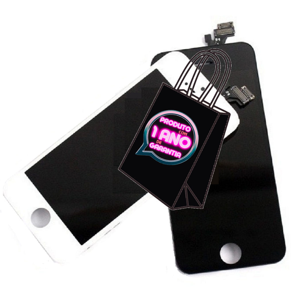 Tela Frontal Touch Display Lcd Compatível Com iPhone 5 5g A1428 A1429 ...