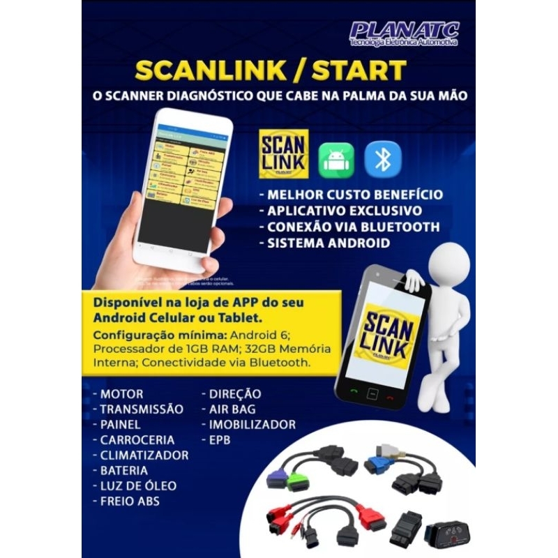 SCANNER SCANLINK | Shopee Brasil