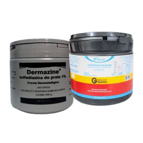 dermazine creme dermatológico 400g 1% | Shopee Brasil