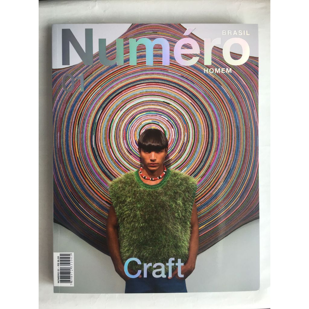 Revista Numéro Brasil Homem Edição Atual | Shopee Brasil