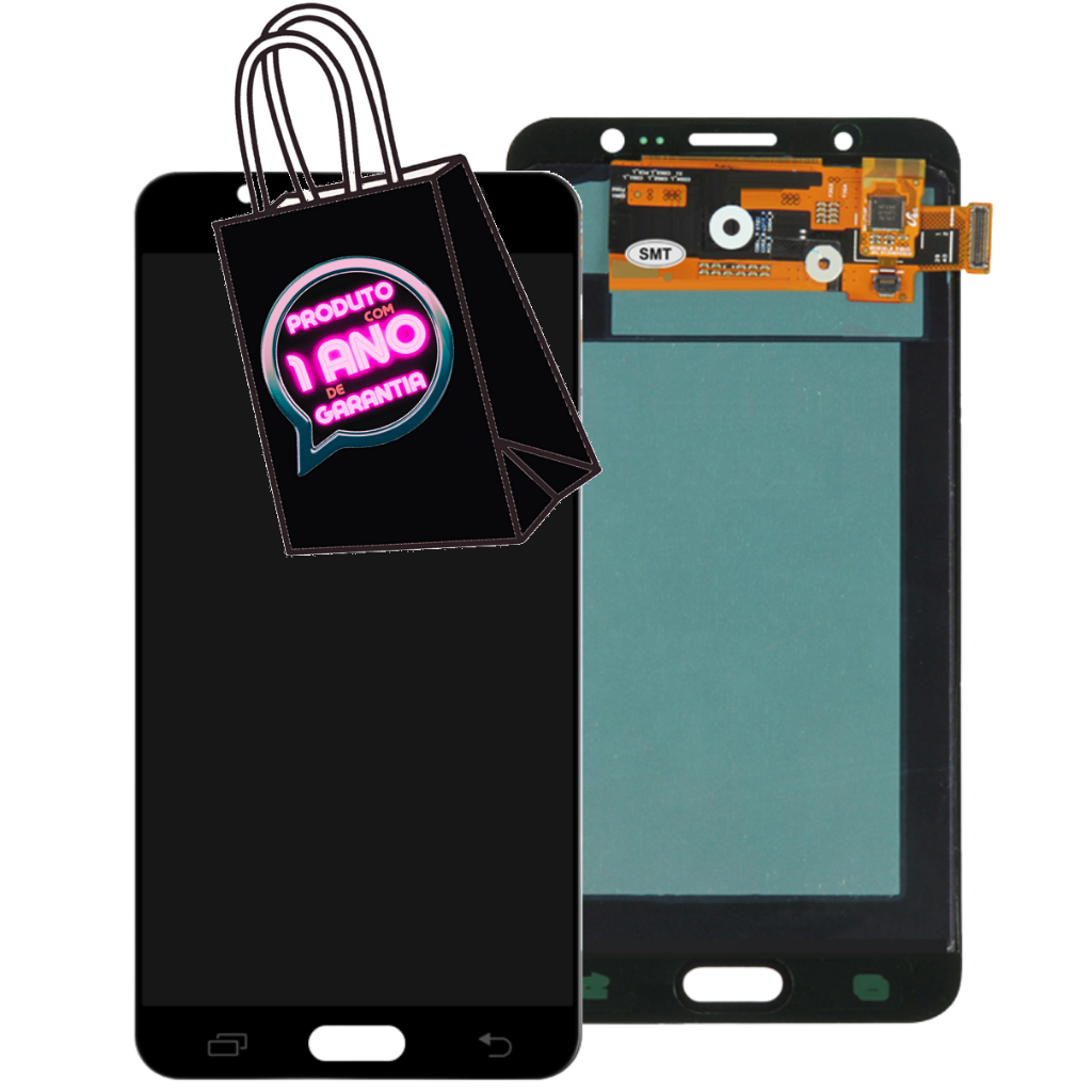 Tela Frontal Touch Display Compatível Com Galaxy J701 J7 Neo + Lcd Premium + Envio Hoje ...