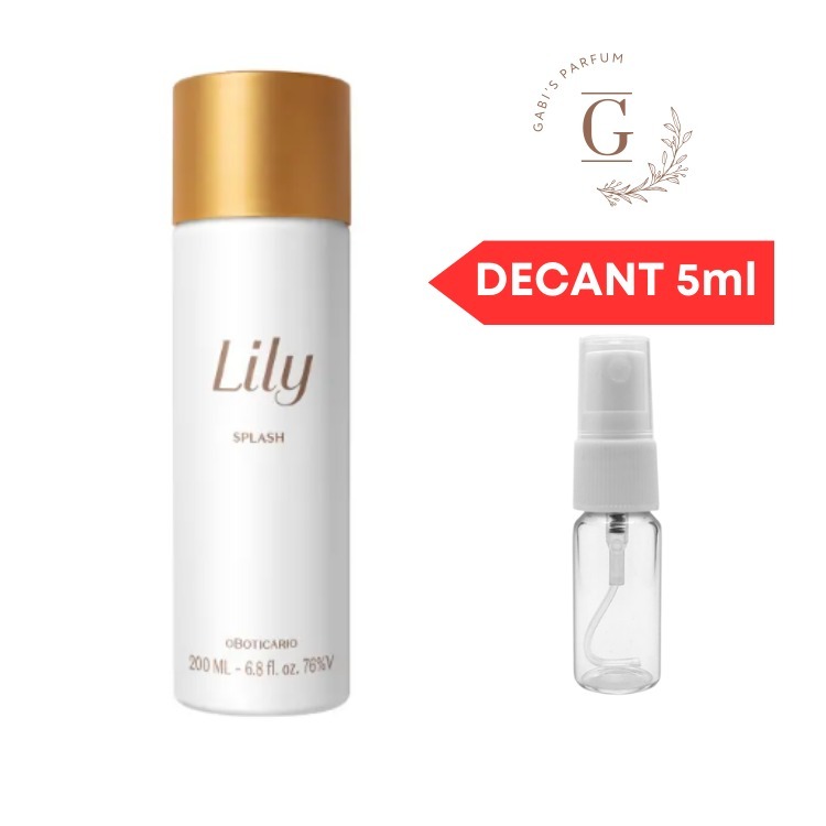 Body Splash Lily (decant 5 ml) | Shopee Brasil