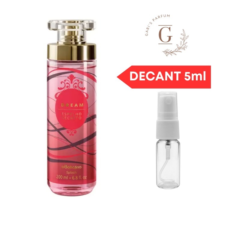 Body Splash Dream Espelho Secreto (decant 5 ml) | Shopee Brasil