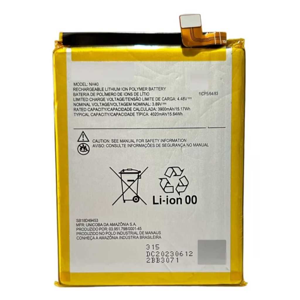 Bateria compatível com Nh40 - E22 nova envio imediato! | Shopee Brasil