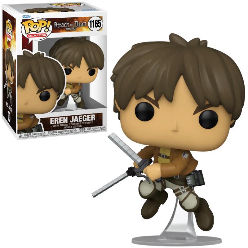 Funko POP! Eren Jaeger #1165 - Attack on Titans | Shopee Brasil