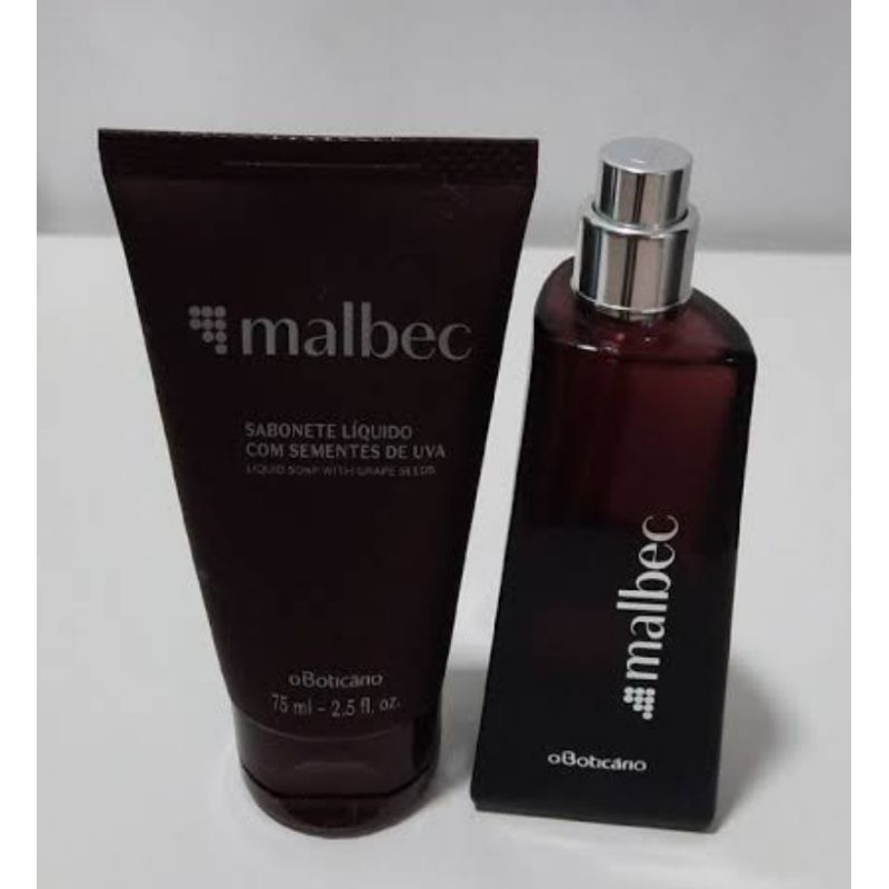kit Perfume Malbec 100ml Creme Malbec 250ml | Shopee Brasil