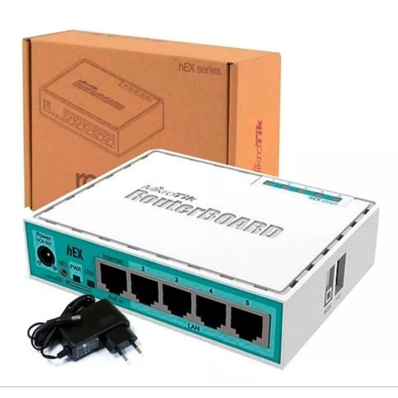 Roteador Routerboard Mikrotik RB 750 GR3 RB750GR3 Hex | Shopee Brasil