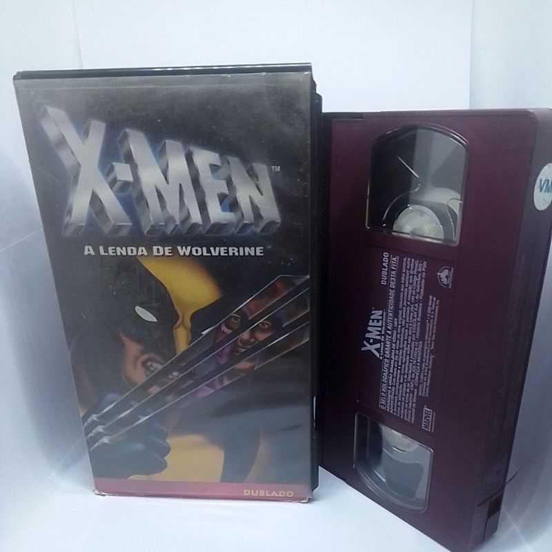 X-Men - A Lenda Wolverine - VHS DUBLADO | Shopee Brasil