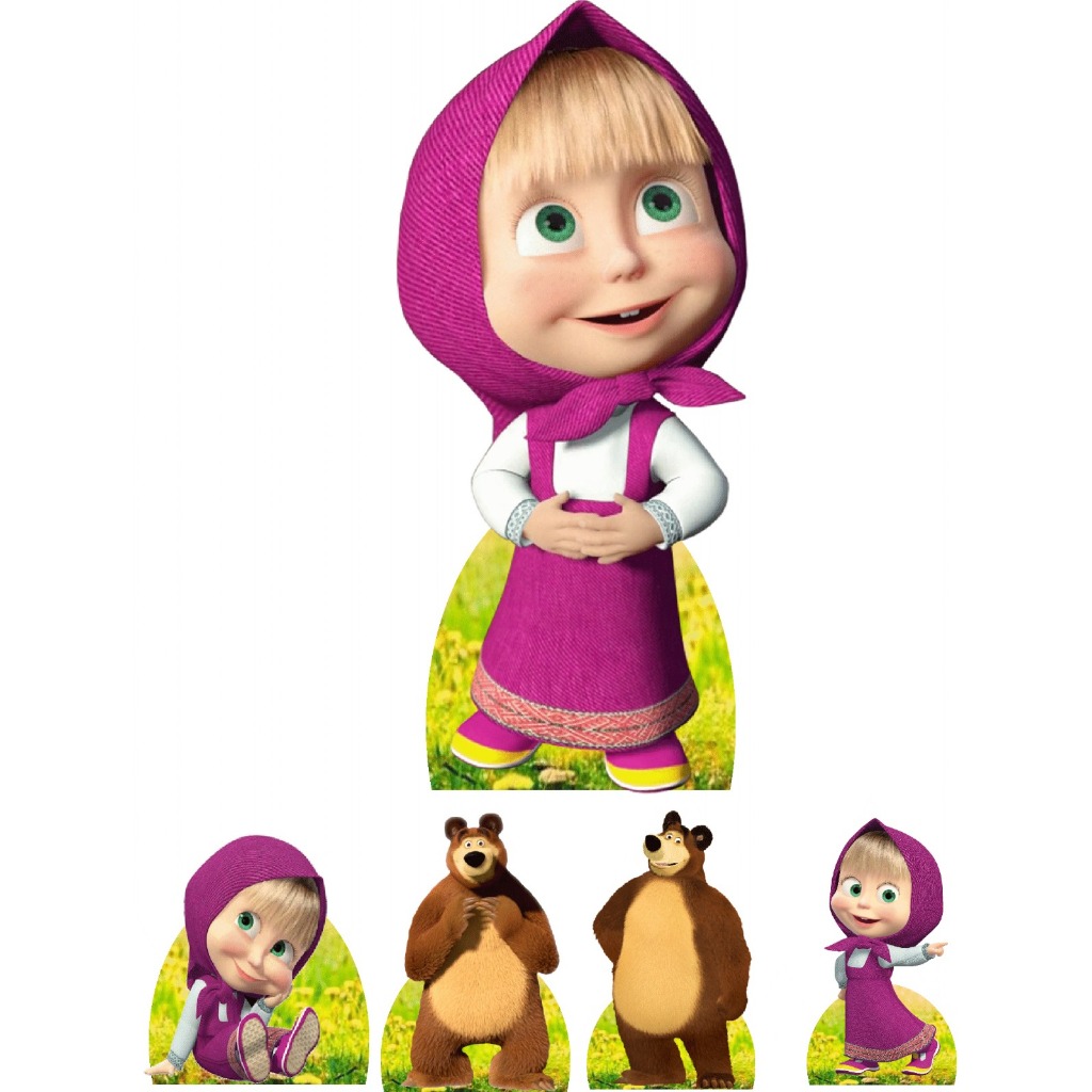 KIT DISPLAY MASHA E O URSO | Shopee Brasil