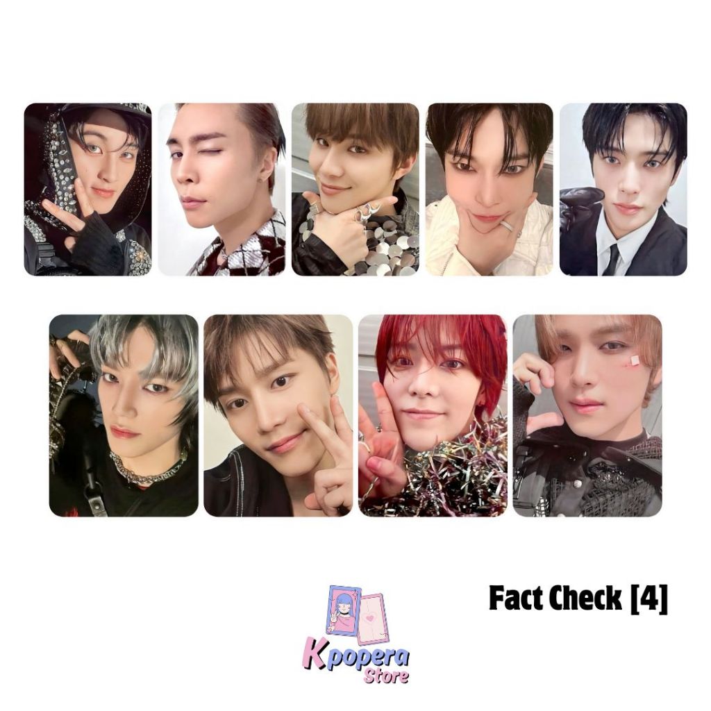 NCT 127 Photocard Fanmade Sticker/Favorite/Chain/Fact Check | Shopee Brasil