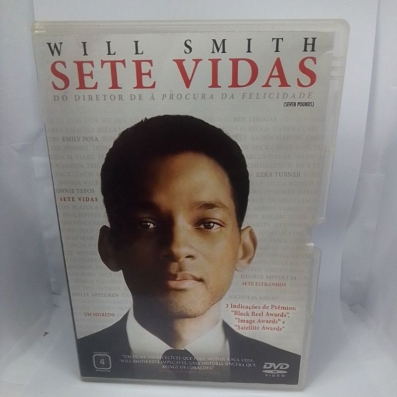 SETE VIDAS - DVD WILL SMITH | Shopee Brasil