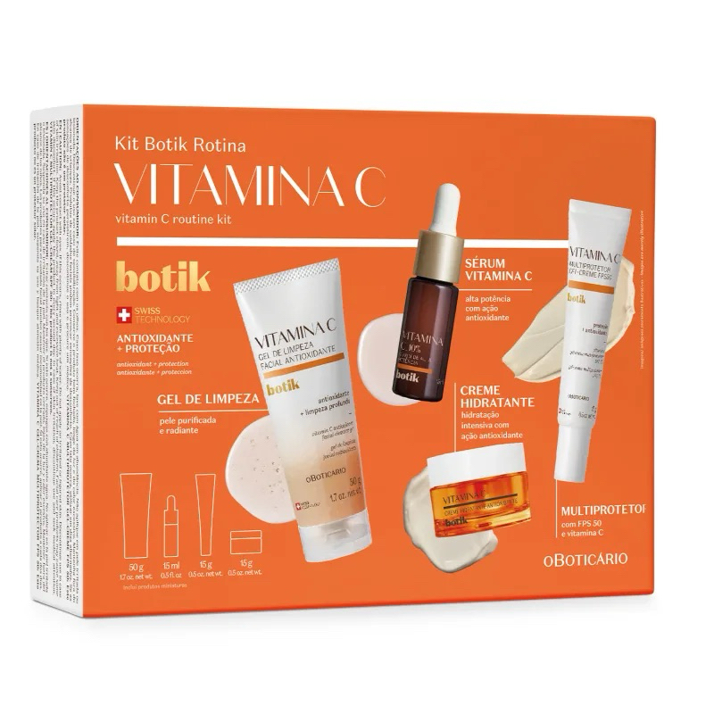 Kit Botik Vitamina C (4 itens) | Shopee Brasil
