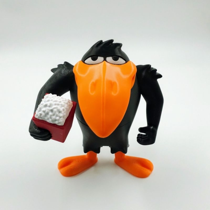 Você disse Pipoca? Boneco Jubileu 16cm: Meme do Pica-Pau, Estátua ...