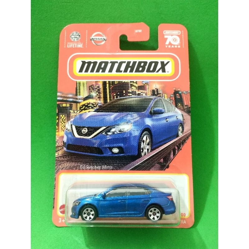 Miniatura Matchbox 2016 Nissan Sentra 1/64 Lacrada | Shopee Brasil