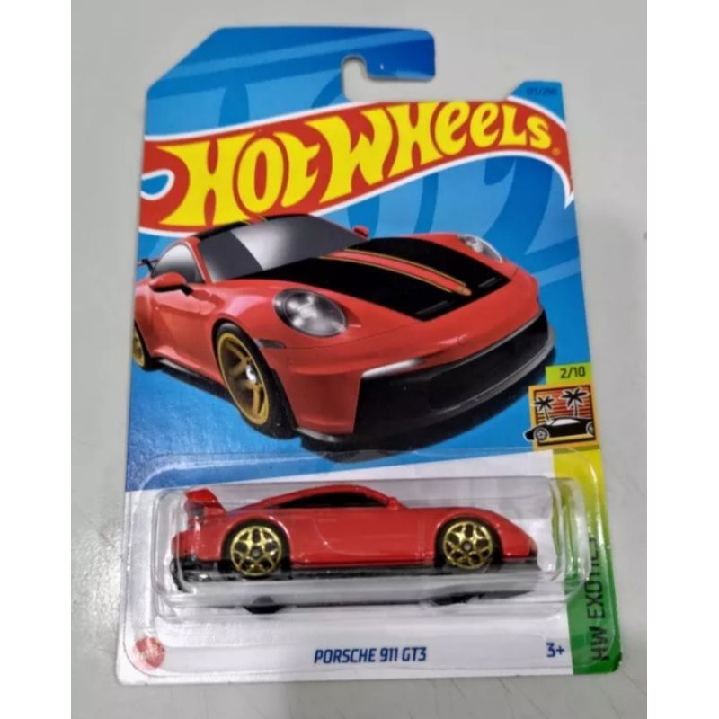 Hot Wheels Porsche 911 GT3 HW Exotics 1:64 | Shopee Brasil