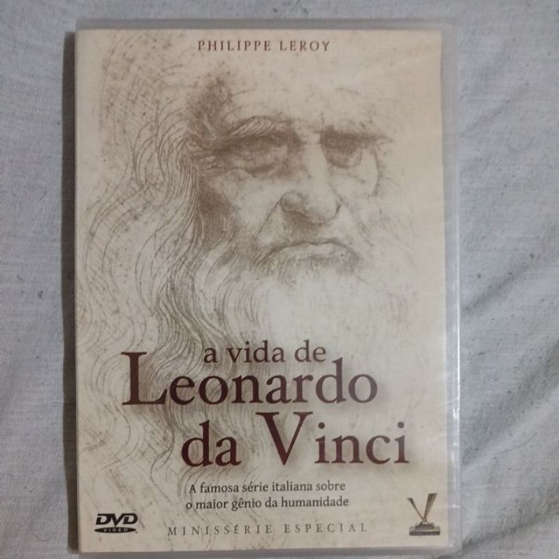 DVD A vida de Leonardo da Vinci. Novo e lacrado. | Shopee Brasil