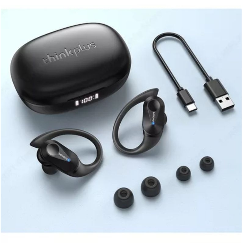 Fone de Ouvido Lenovo Thinkplus LP75 Bluetooth sem fio | Shopee Brasil