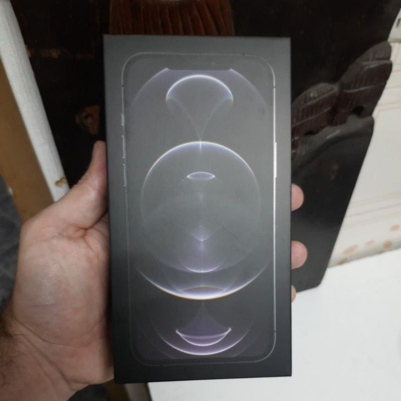 CAIXA VAZIA IPHONE 12 PRO MAX CINZA 512GB ORIGINAL + CHAVE E MANUAL ...