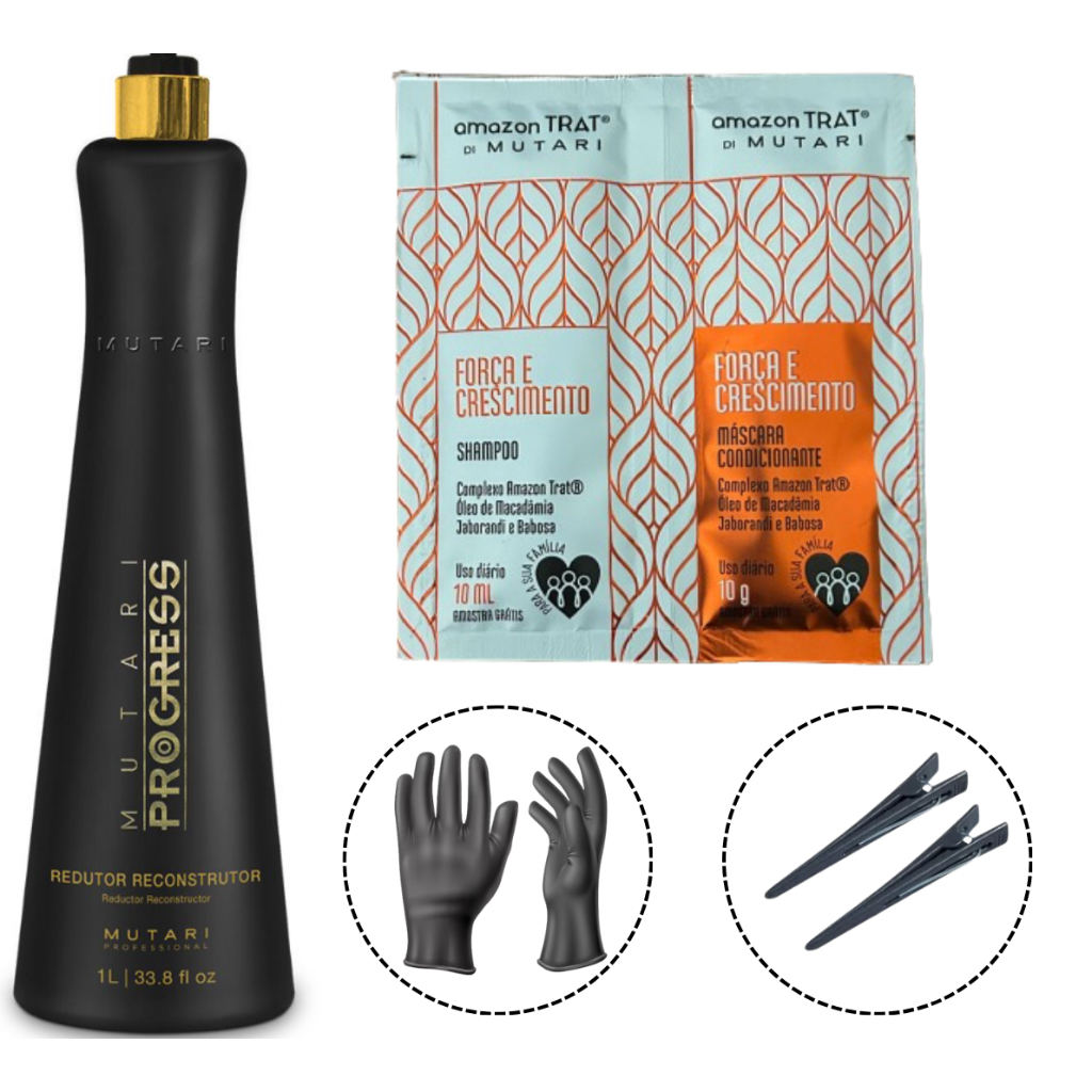 Escova Progressiva Mutari Sem Formol 1 Litro | Shopee Brasil