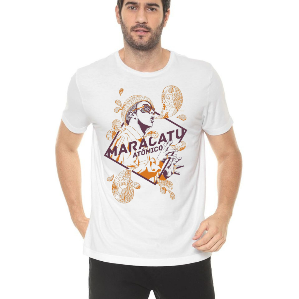Camisa personalizada do chico science nação zumbi musica mpb | Shopee ...