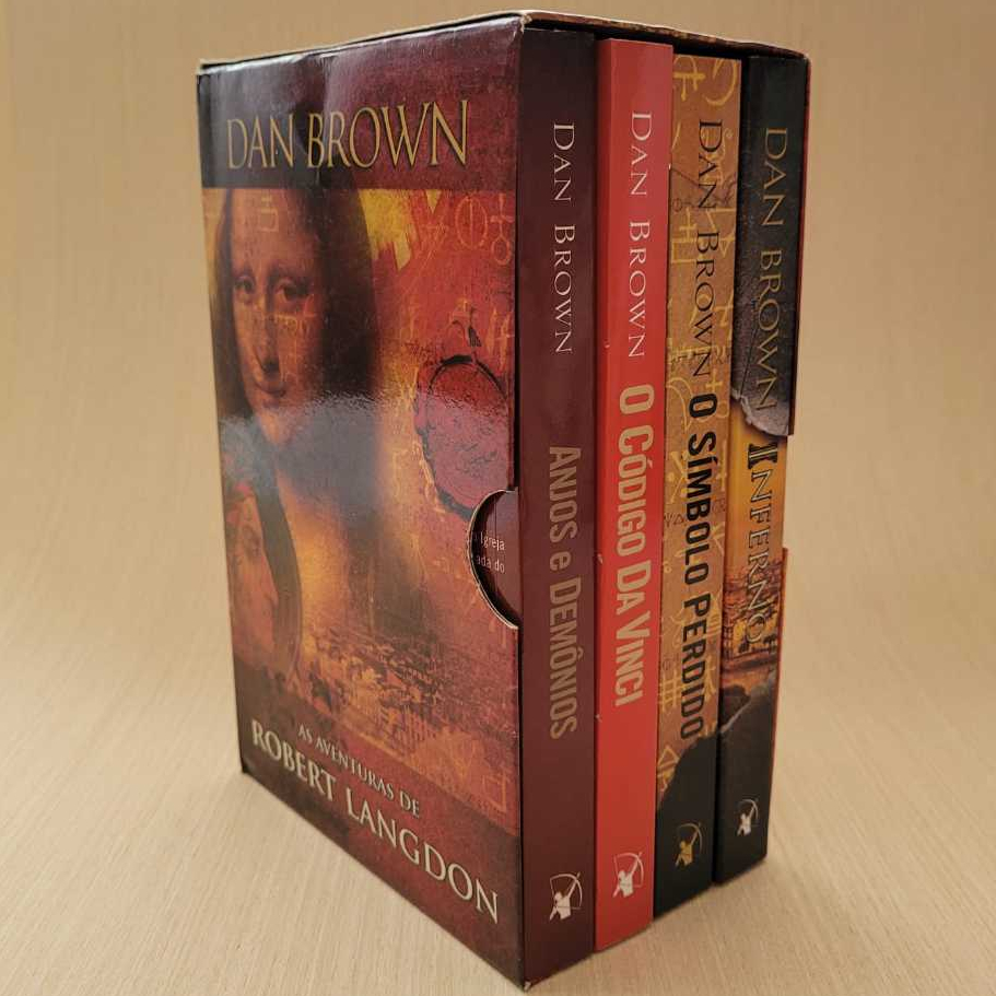 Box - As Aventuras De Robert Langdon - O Código Da Vinci - Anjos e Demônios - O Símbolo Perdido ...