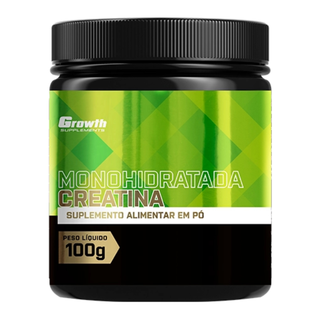 Creatina Growth Monohidratada 100g | Shopee Brasil