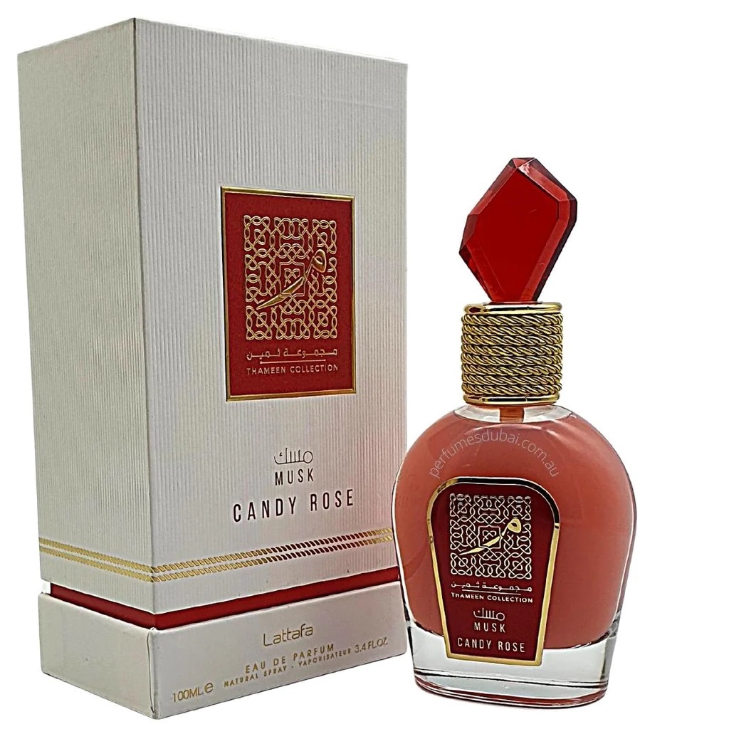 Perfume Lattafa Musk Candy Rose Eau de Parfum Feminino 100ml I 100% ...