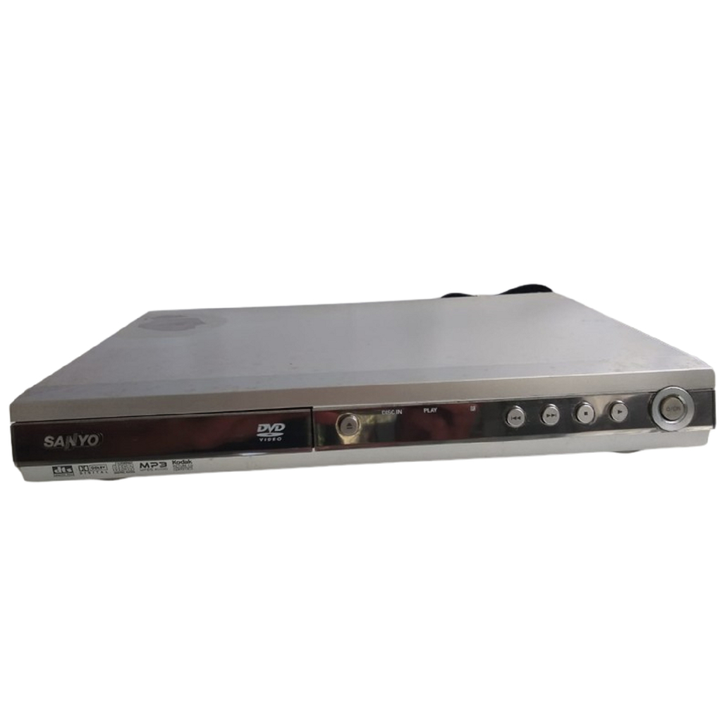 Aparelho Reprodutor DVD Player Sanyo SL40 - Funcionando - Sem Controle | Shopee Brasil