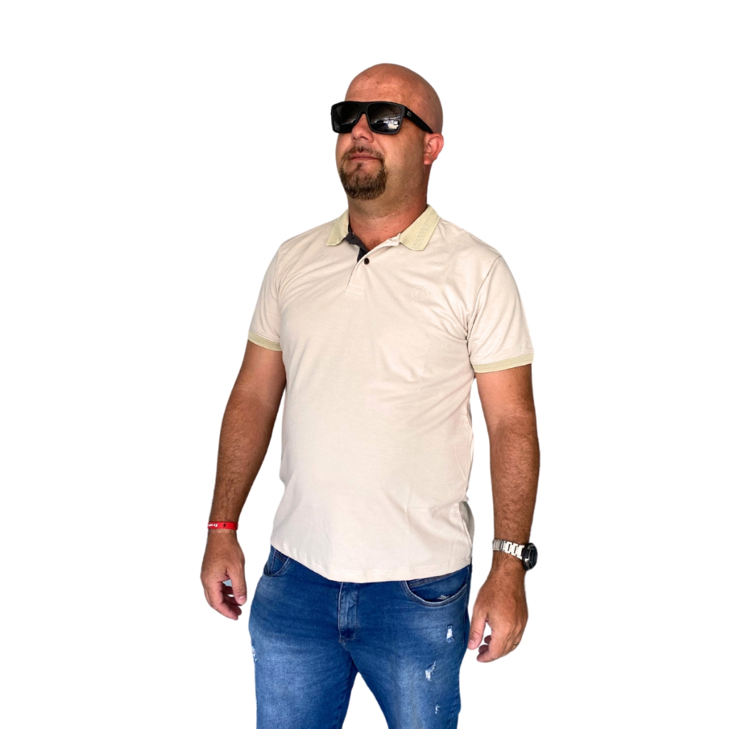 Camiseta Polo Masculina Sallo Linha Premium | Shopee Brasil
