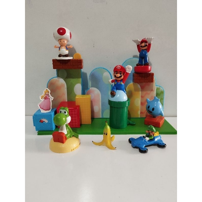 Super Mario Acorn Plains Diorama Playset - JAKKS | Shopee Brasil