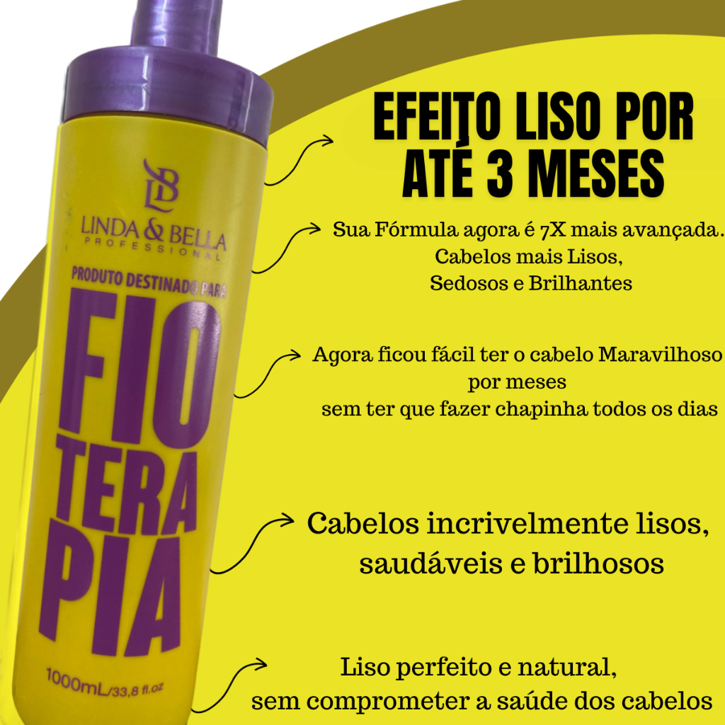 Progressiva fioterapia sem formol 1000ml para terapia dos fios ...