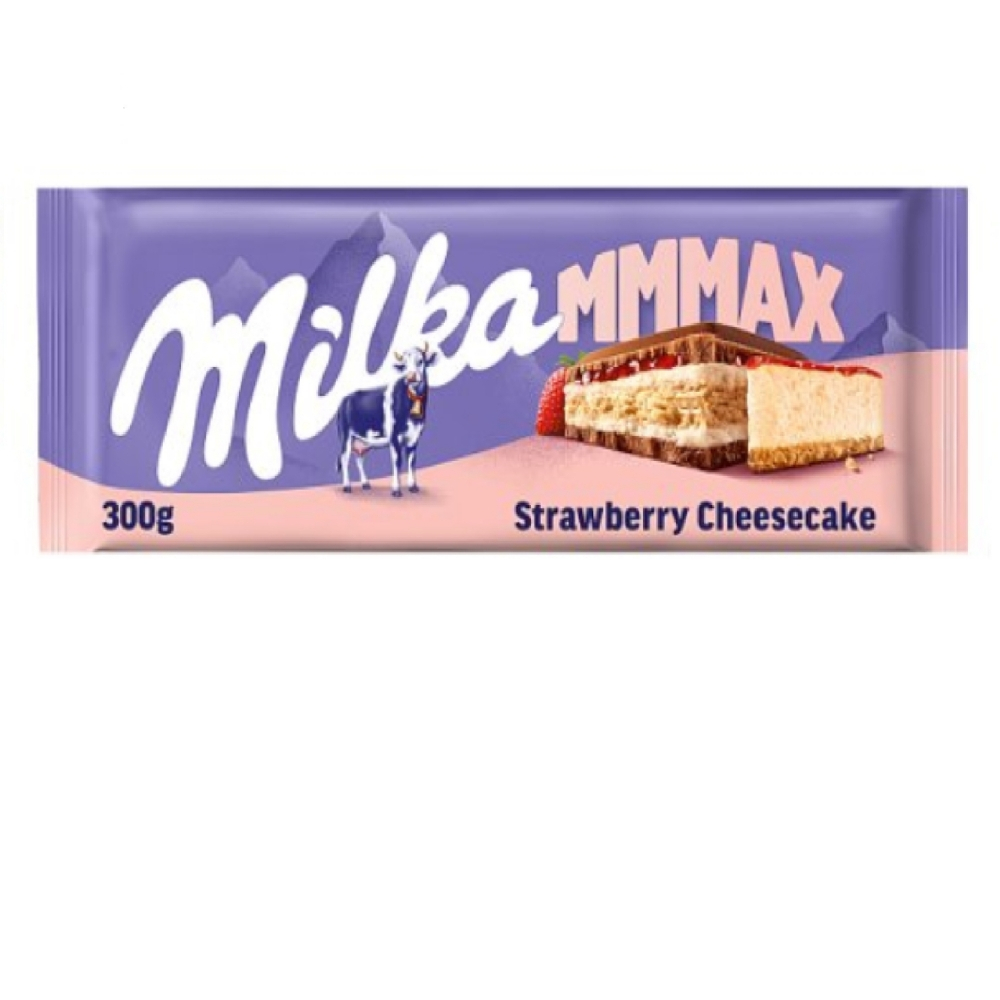 MILKA STRAWBERRY CHEESECAKE 300G | Shopee Brasil
