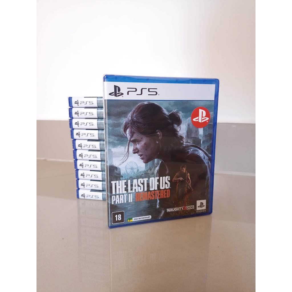 The Last Of Us Part 2 Remastered Ps5 Novo Mídia Física | Shopee Brasil