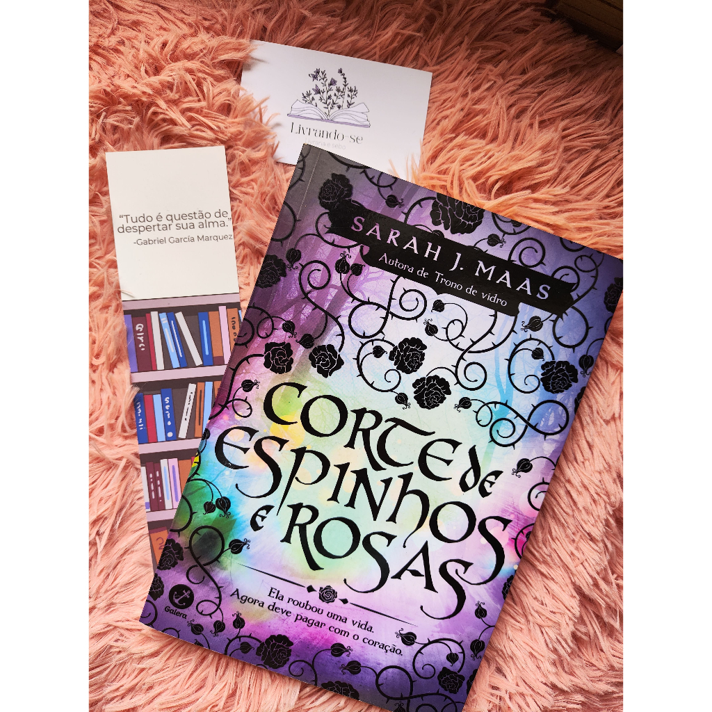 Livro Corte de espinhos e rosas, Sarah J Maas, (Vol. 1). | Shopee Brasil