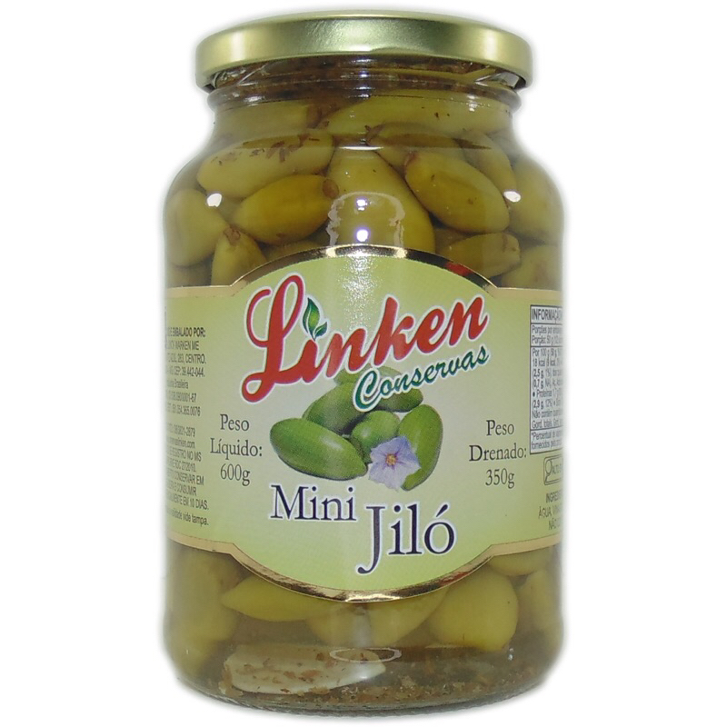 Mini Jiló em conserva 350g | Shopee Brasil