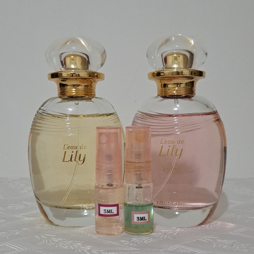 L'eau de Lily e Lily Soleil Porção Boti | Shopee Brasil